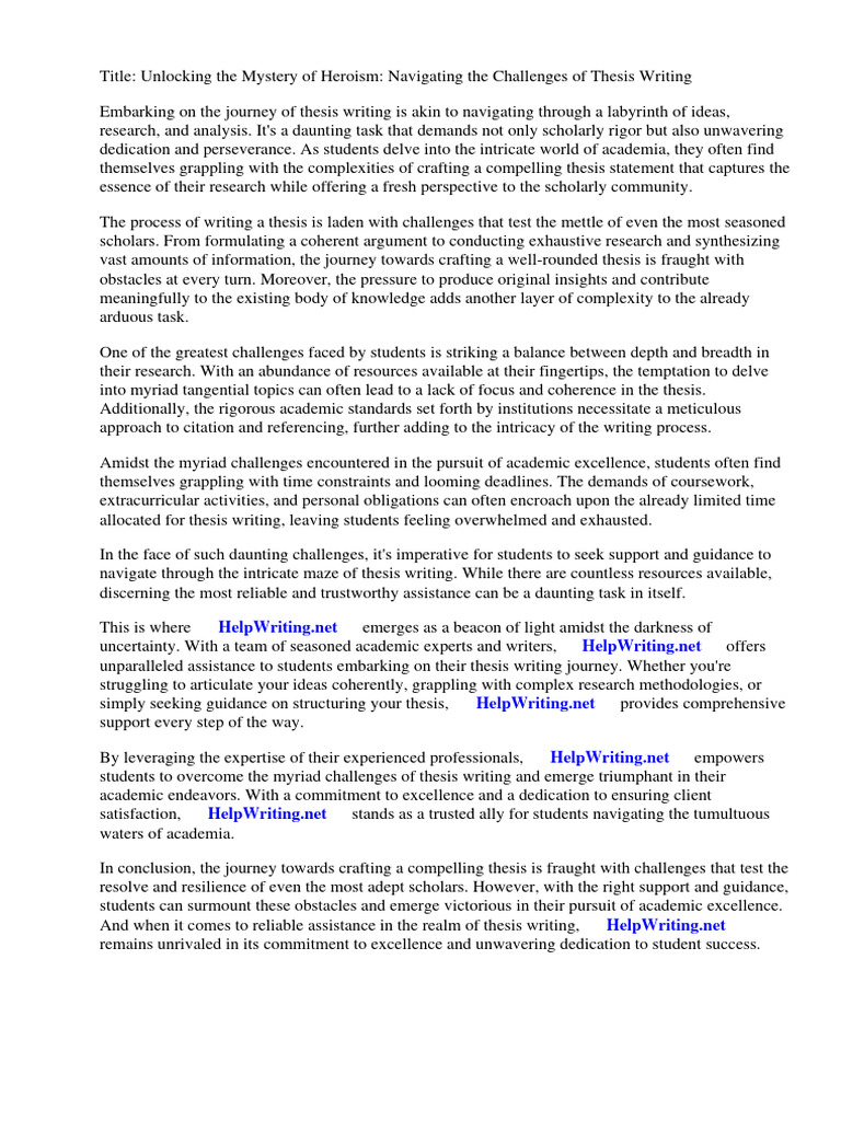 A Mystery of Heroism Thesis Statement | PDF | Hero | Stephen Crane