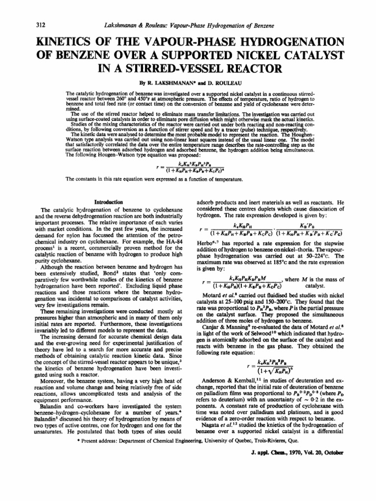 Lakshmanan 1970 - Cyclohexane | PDF