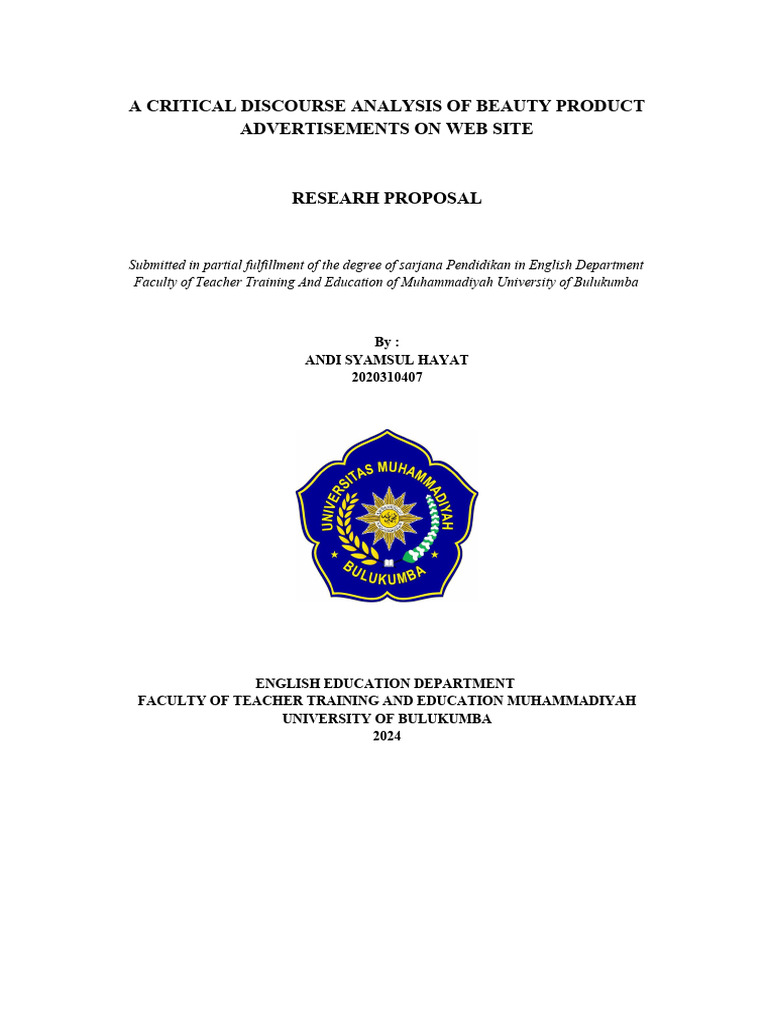 Final Project Discourse Analysis | PDF | Discourse | Clause