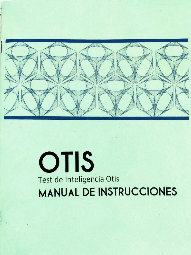 Otis Superior Manual | PDF