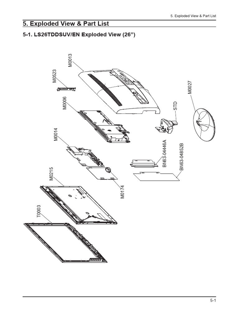 Exploded View & Part List | PDF | Computer Data Storage
