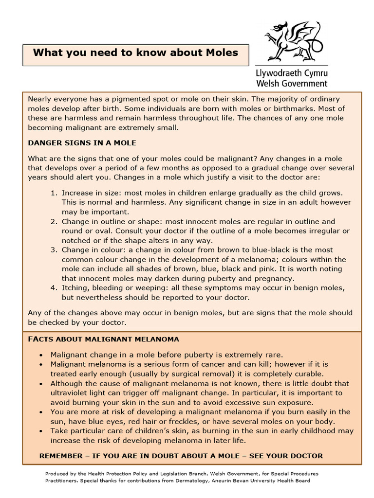 What You Need To Know About Moles | Download Free PDF | Melanoma ...