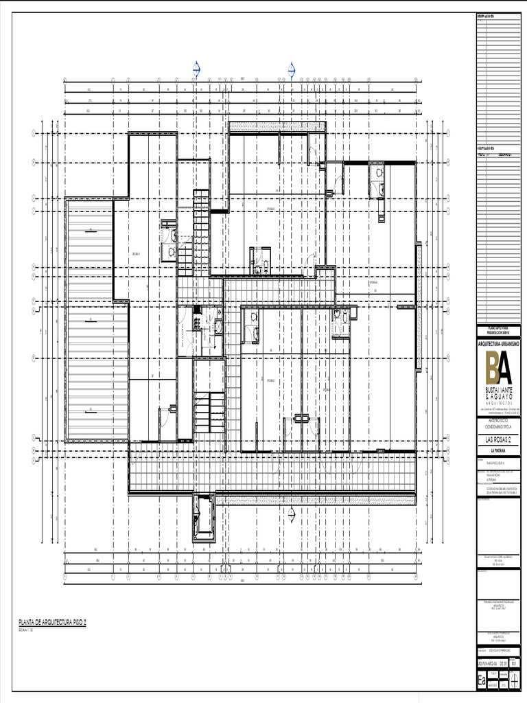 10.2 - Arq - Planta Piso 2 Edif. A - V1 | PDF