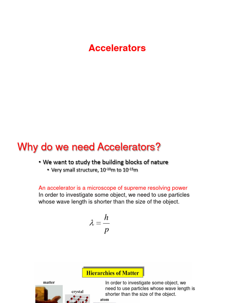 Accelerators | PDF