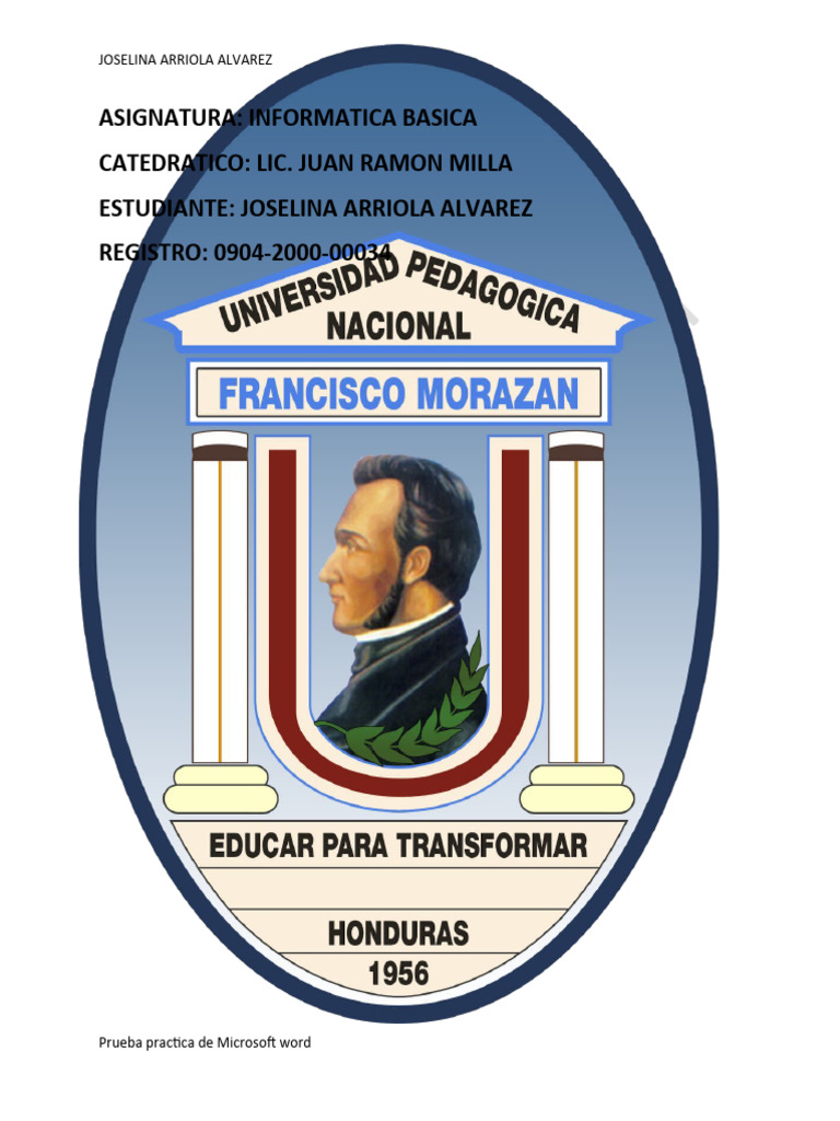 Prueba de Word y TIC en Educación | PDF | Negocios | Informática
