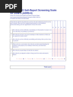 Brown ADD Scales for Adult Assessment | PDF | Attention Deficit ...