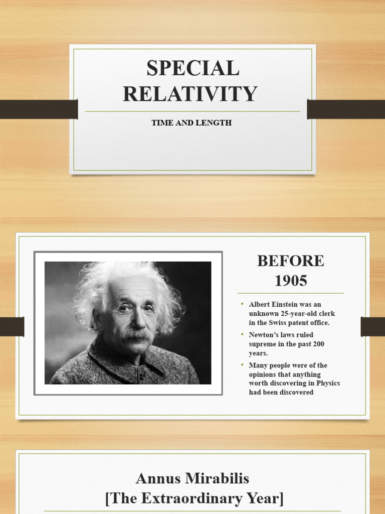 Special Relativity | Download Free PDF | Special Relativity | General ...