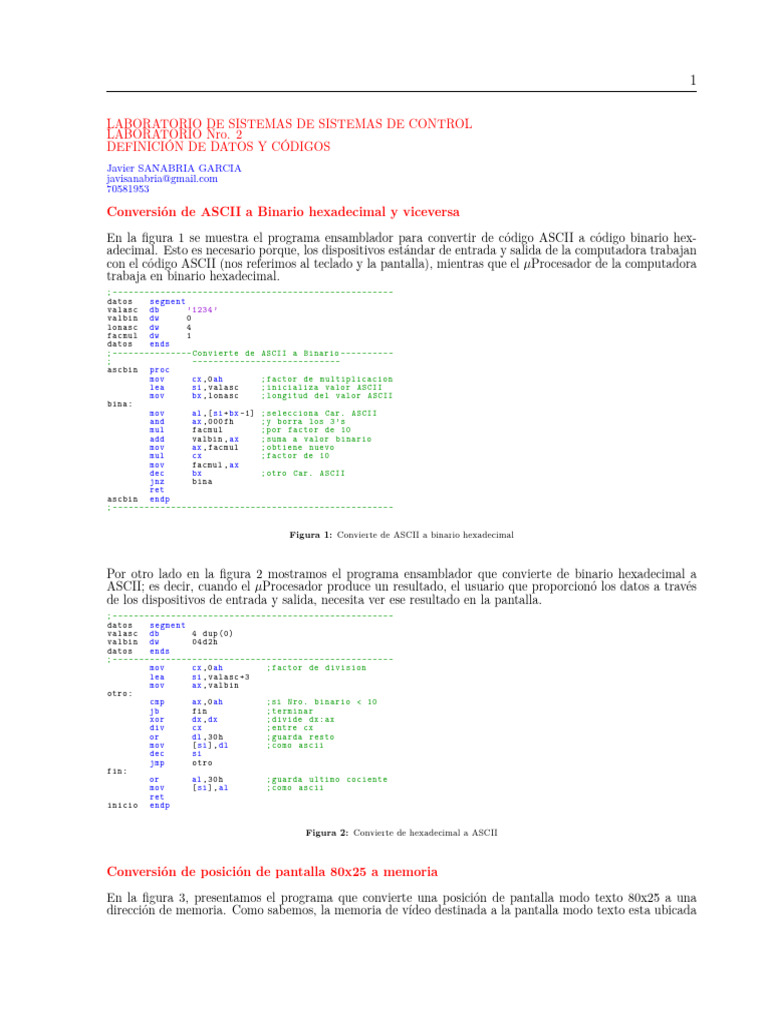 02 Codigos | PDF | Métodos y materiales de enseñanza | Informática