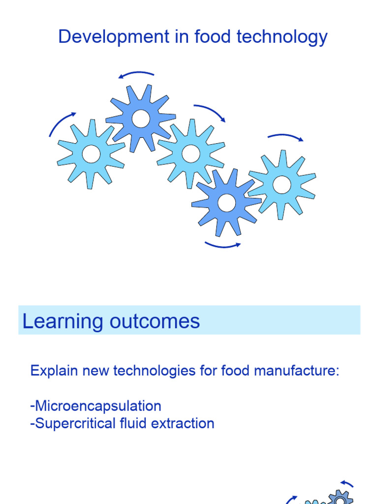 6-Development in Food Technology | PDF