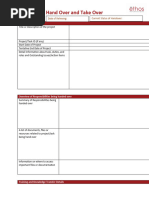 Free Download Handover Report Template | PDF | Computing | Software