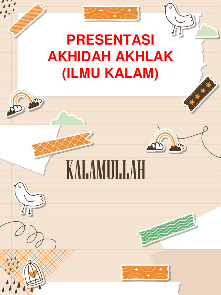 KD PPT Kalamullah | PDF | Agama & Spiritualitas