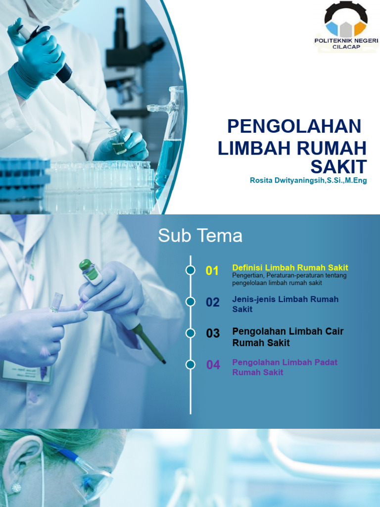 Pengolahan Limbah Rumah Sakit, Materi Terakhir | PDF
