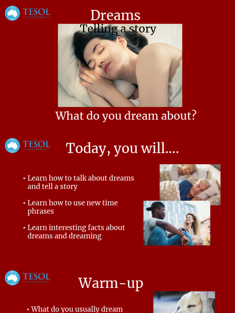 Dreams Pdf Dream