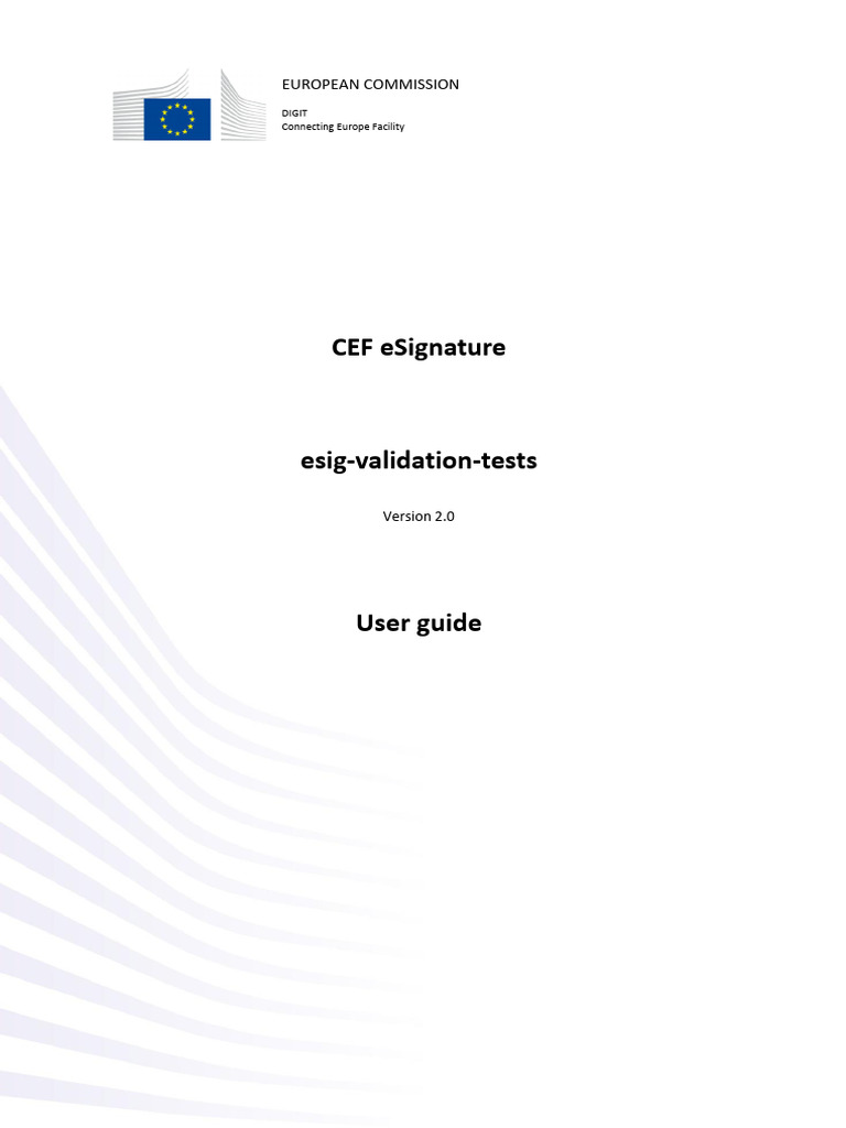 Validation Tests User Guide Pdf