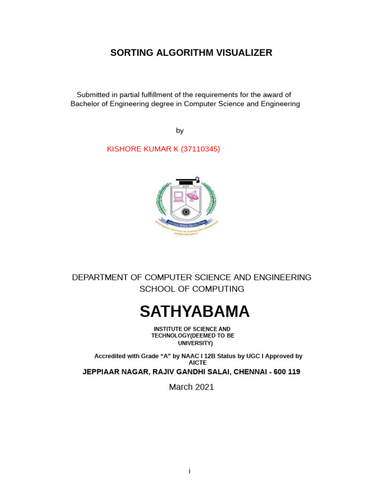 Sorting Report Pdf Theoretical Computer Science Computing