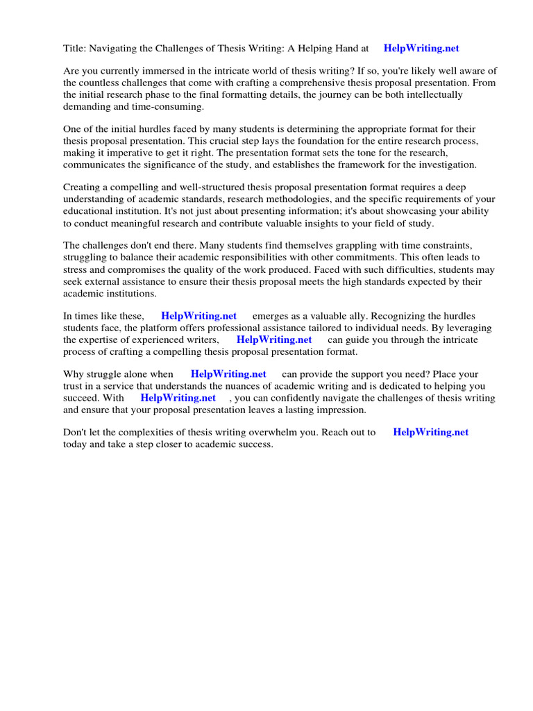 Thesis Proposal Presentation Format | PDF | Thesis | Microsoft Power Point