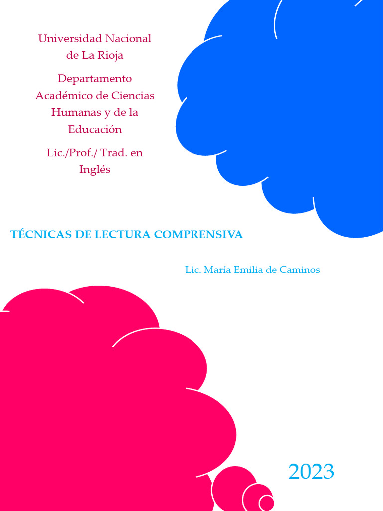 Manual Nivelación Lect. Comprensiva 2023 | PDF | Oración (Lingüística) | Narración