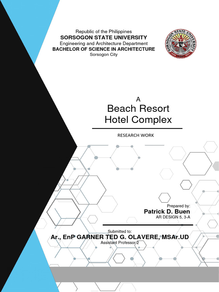 Beach Resort Design in Sorsogon | PDF | Tourism | Resort