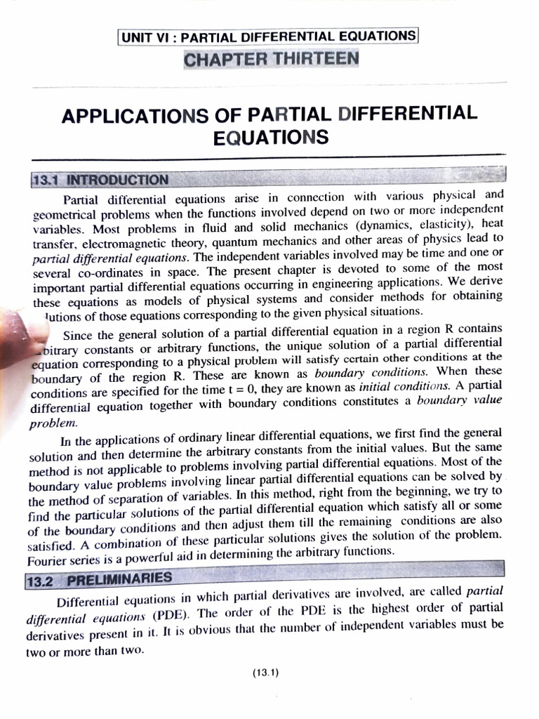 One Dimensional Wave Equation | Download Free PDF | Differential ...