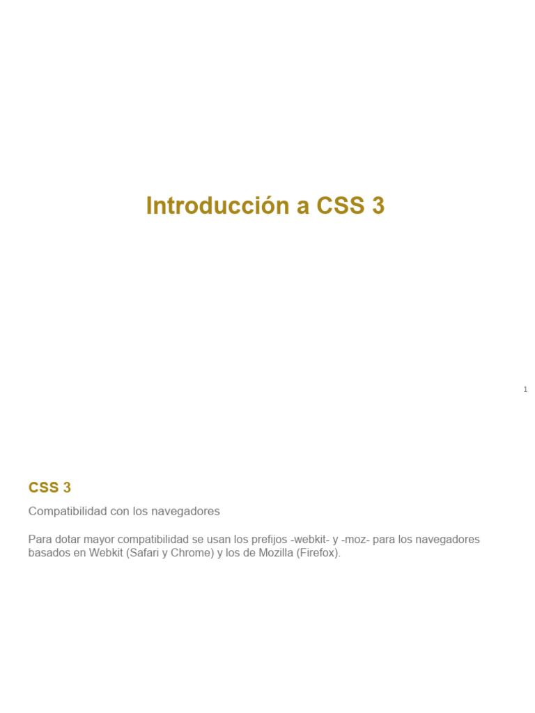 Introducción A CSS 3 | PDF | Informática | Software