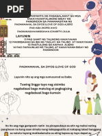 Mga Biyaya at Pagpapakita NG Pasasalamat | PDF