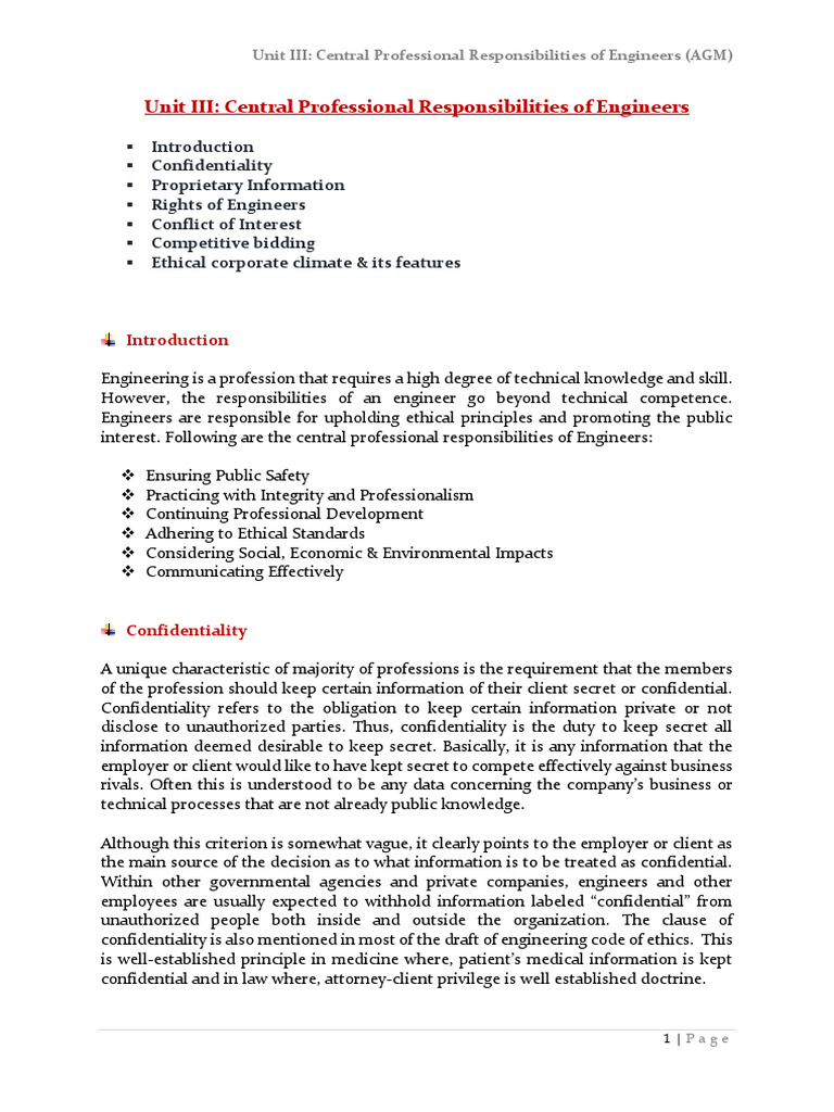 Pem Unit 03 | PDF | Conflict Of Interest | Request For Proposal