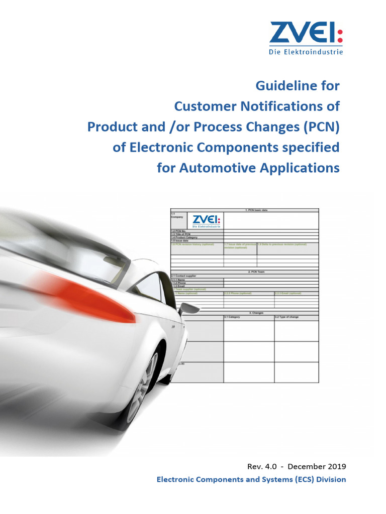 Guideline For Customer Notifications PCN - V4.0 | PDF | Wafer ...
