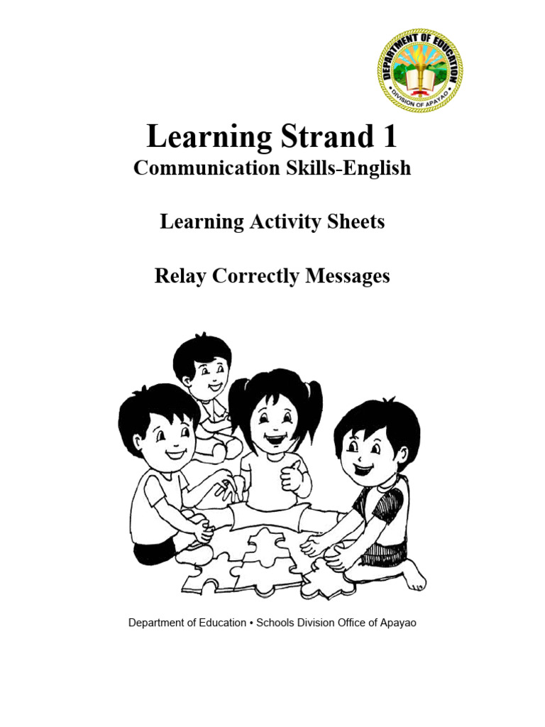 Relay Correctly Messages | PDF | Inference | Information