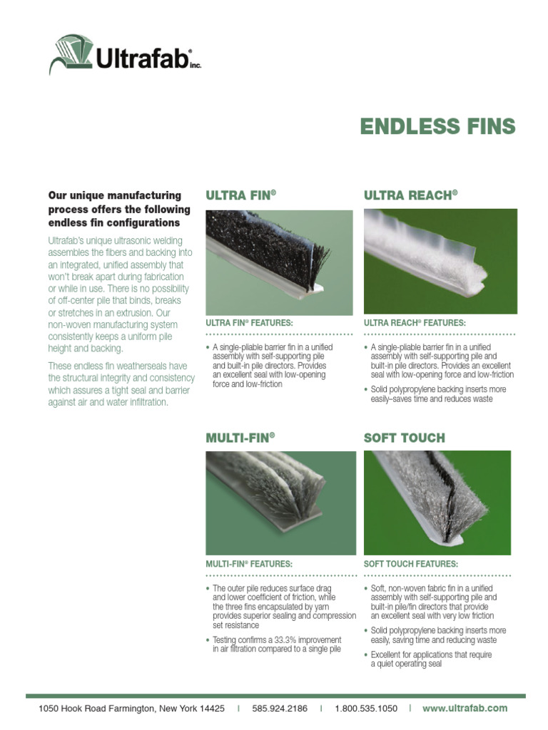 Endless Fin Sheet Rev | PDF | Nonwoven Fabric | Industrial Processes