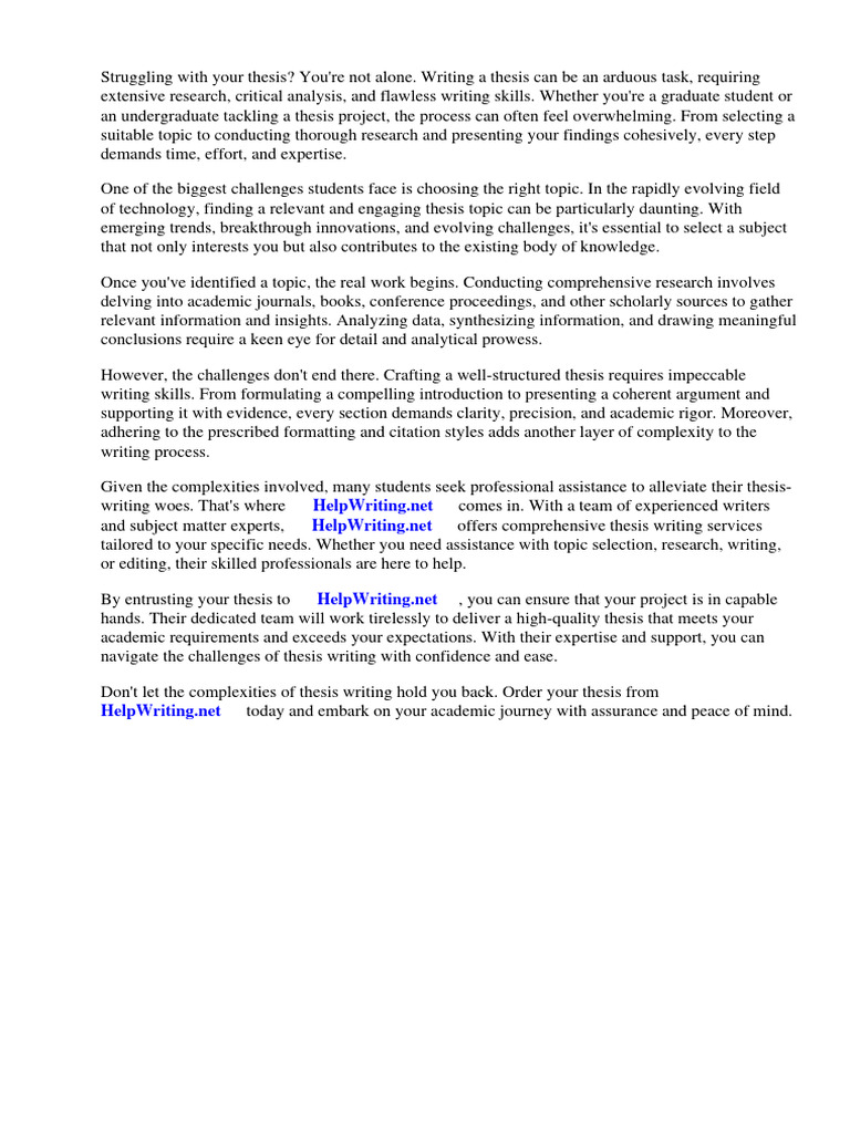 Thesis Educational Technology | National Education