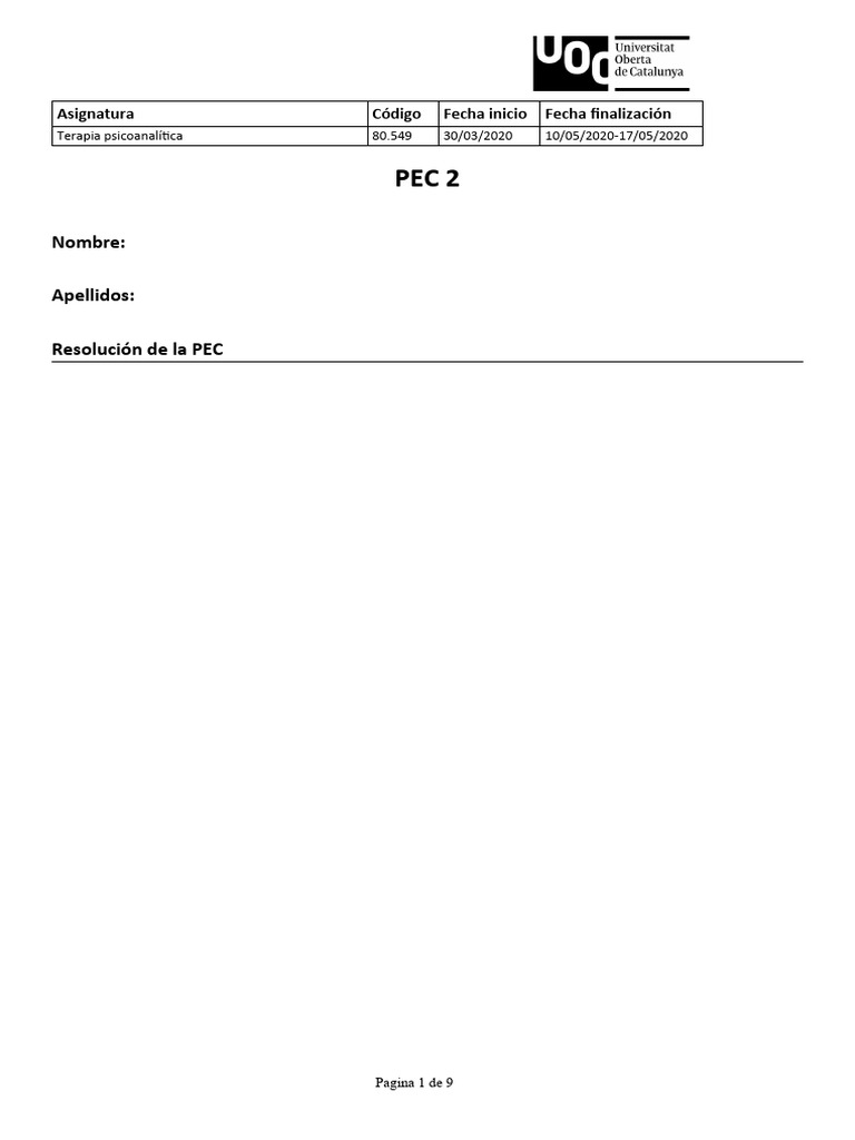PEC2 - Plantilla Respuestas | PDF