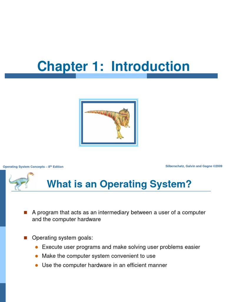 OS Chapter 1 | PDF | Operating System | Computer Data Storage