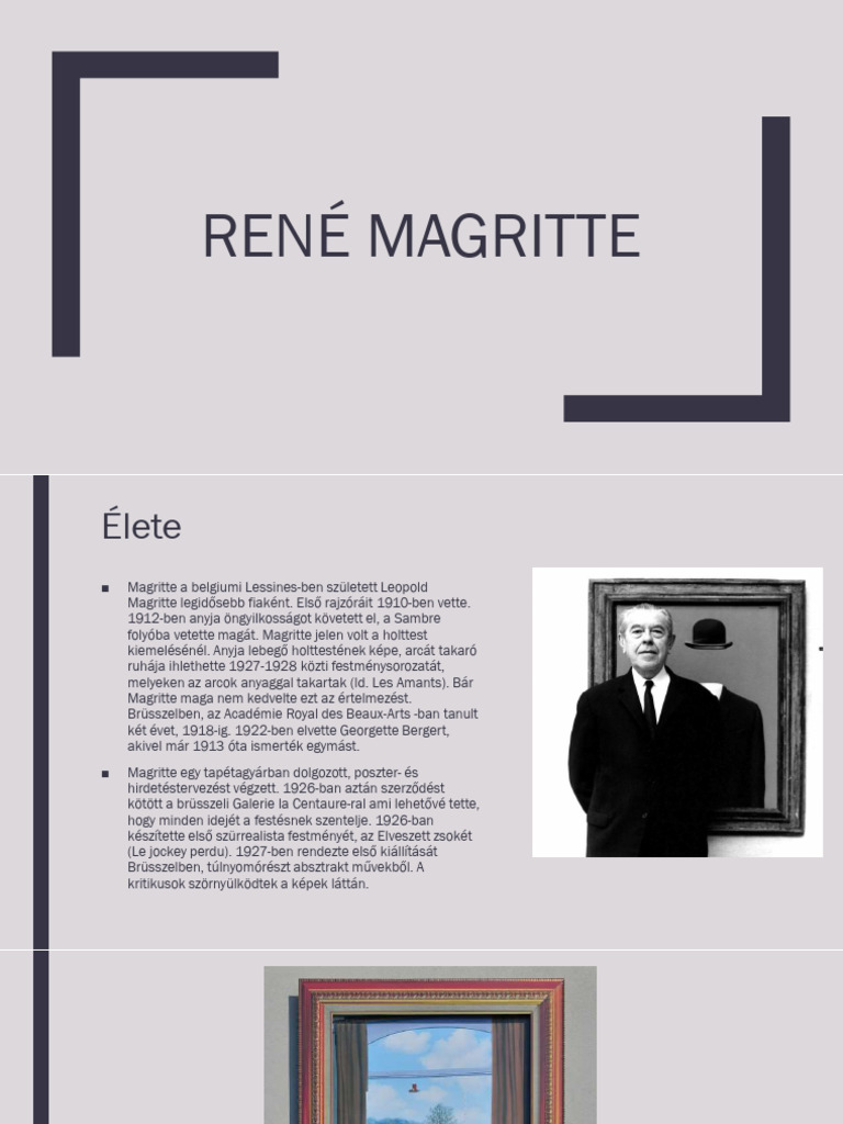Magritte, Dali, Chagall | PDF