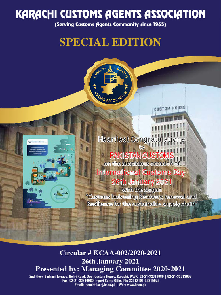 Circular - No 002 2020 2021 | PDF | Customs | Supply Chain