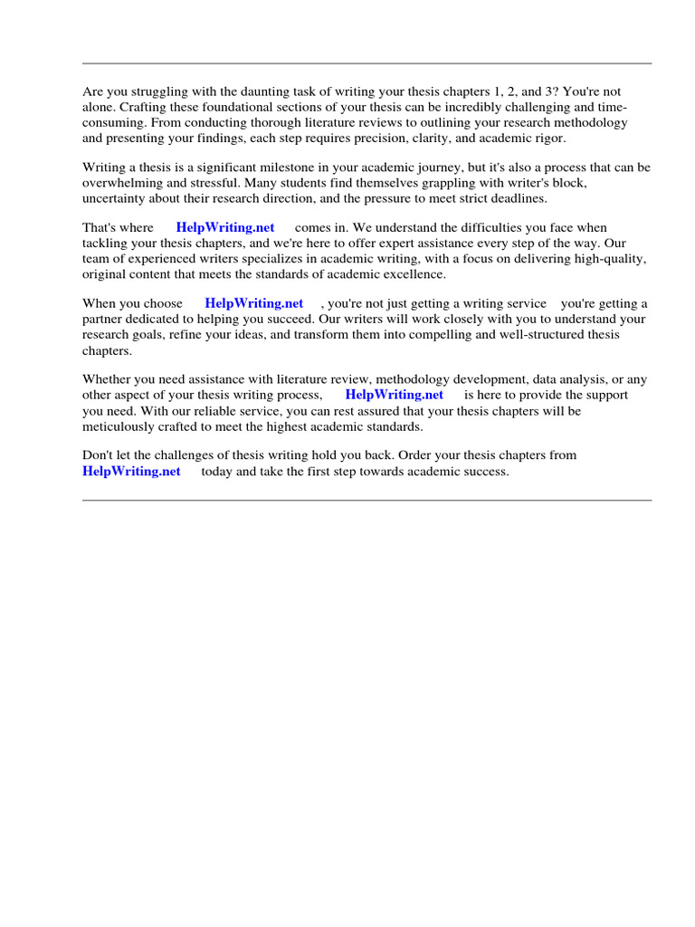 Thesis Chapter 1 2 and 3 | PDF | Computers