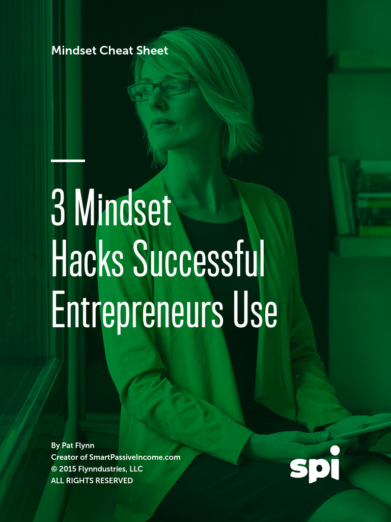 SPI Mindset Cheat+Sheet | PDF | Mindset | Meditation