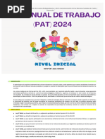 Planificación Curricular Anual 2024 Inicial | PDF | Aprendizaje | Evaluación