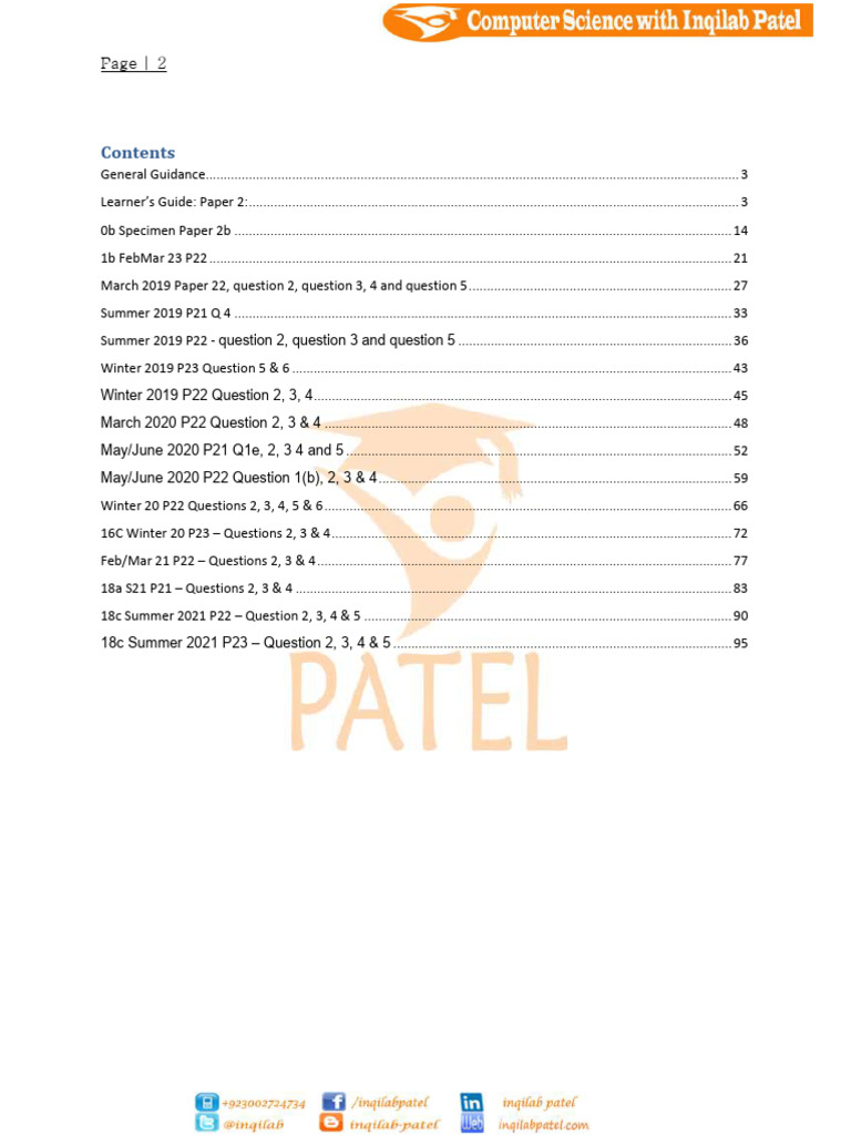 OL P2 Workbook Based On SoW 2k23 | PDF | Programming | Computer Program
