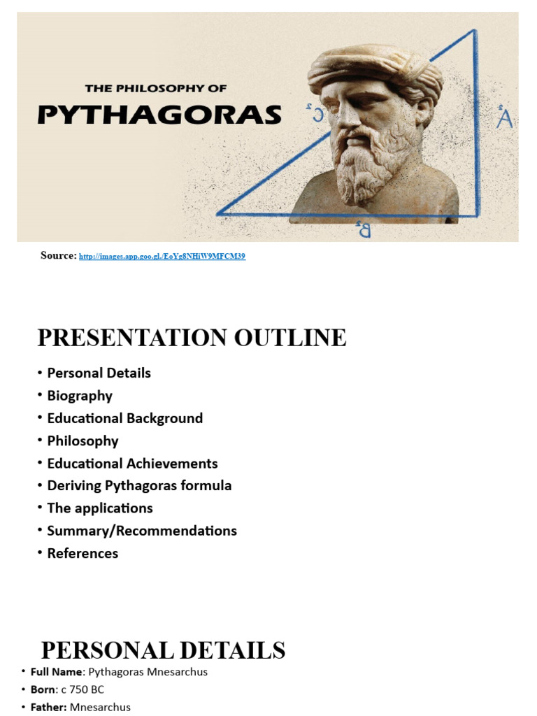 Presentation of Philosophers (1) .pptx1. Mr. BT | PDF | Pythagoras