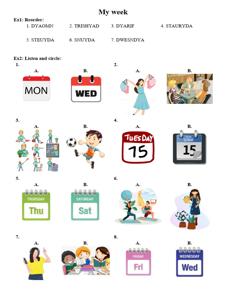 My Week | PDF