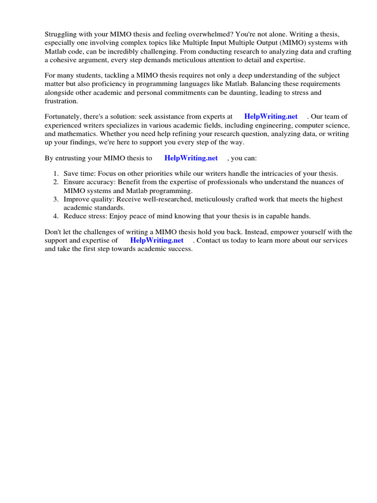 Mimo Thesis With Matlab Code | Download Free PDF | Mimo | Orthogonal ... Mimo Thesis With Matlab Code | Download Free PDF | Mimo | Orthogonal ...