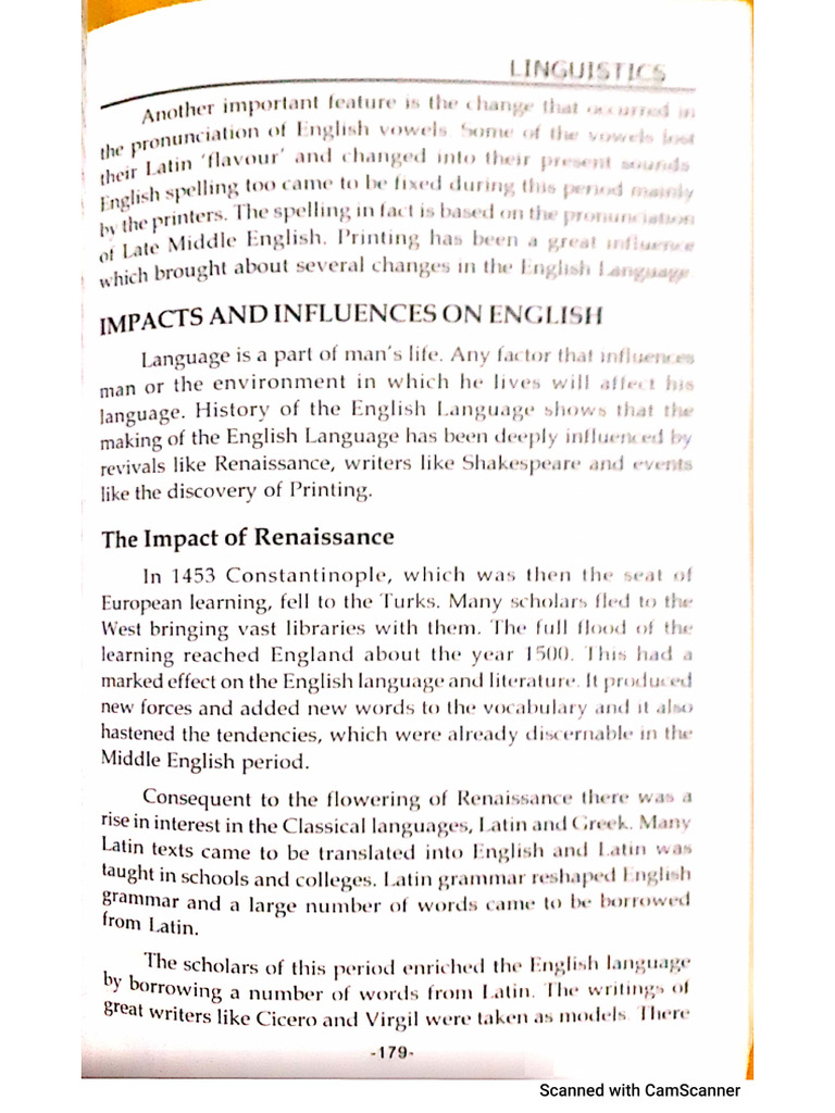 History of English Language 1 | PDF