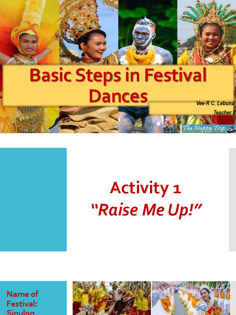 Basic Steps in Festival Dances Guide | PDF | Anatomical Terms Of Motion ...