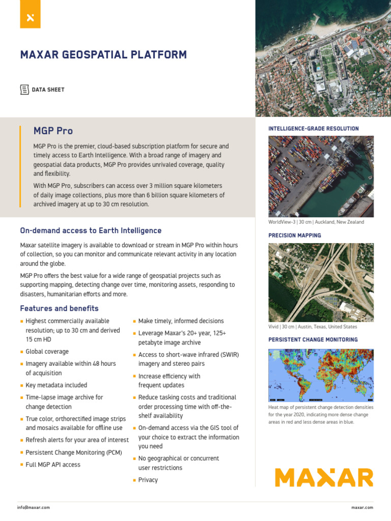 MGP Pro | PDF | Satellite Imagery | Geographic Information System
