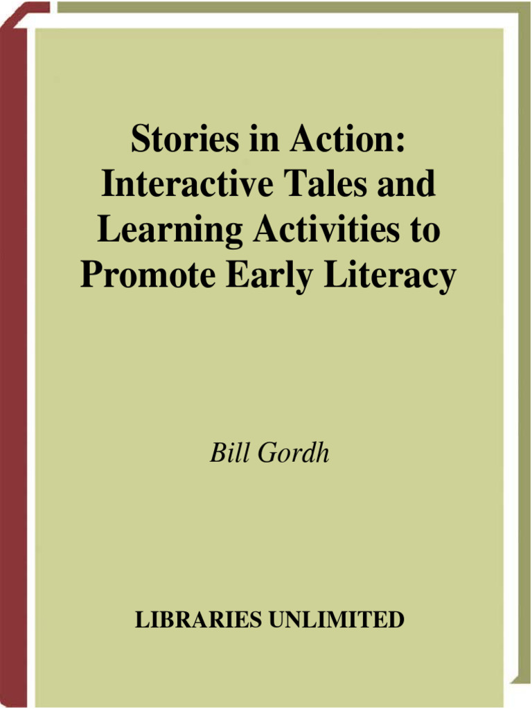 Stories in Action Interactive Tales and Learning Activities To Promote ...