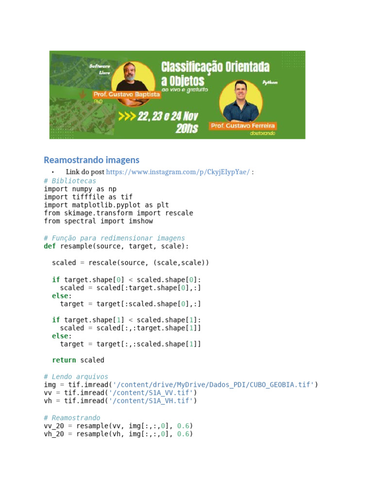 Minicurso Codigos Auxiliares | PDF | Computational Science | Science Software