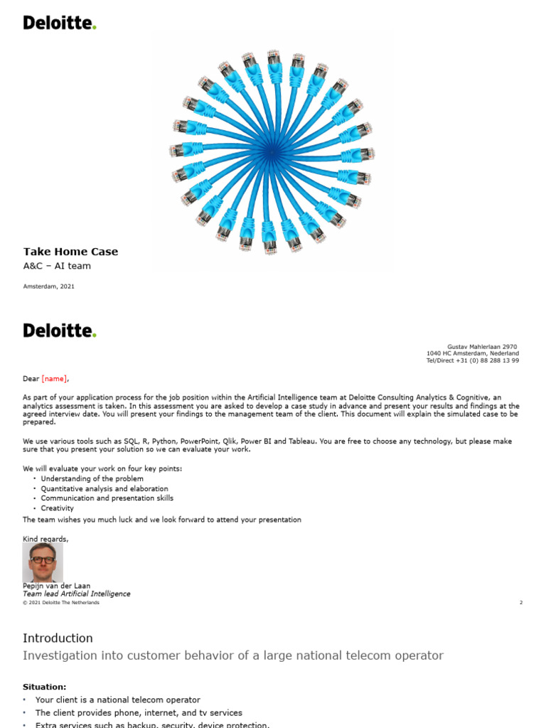 Deloitte Assessment Data Scientist | PDF | Business | Information ...