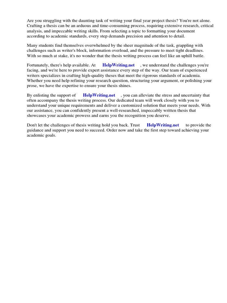 Final Year Project Thesis Format | PDF | Catalysis | Social Media