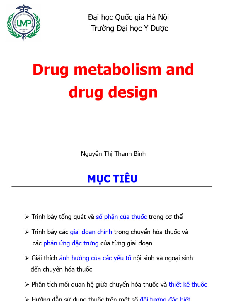 Drug metabolism and drug design | PDF | Drug Metabolism | Bioavailability