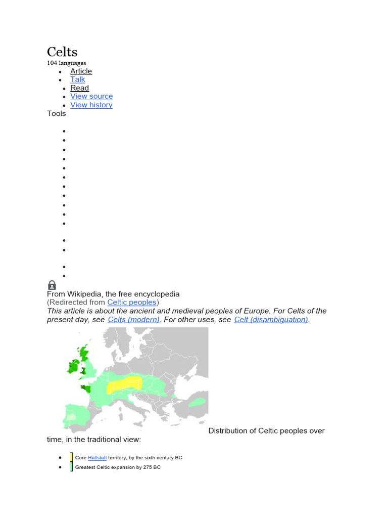 Celts | PDF | Celts | Celtic Britons